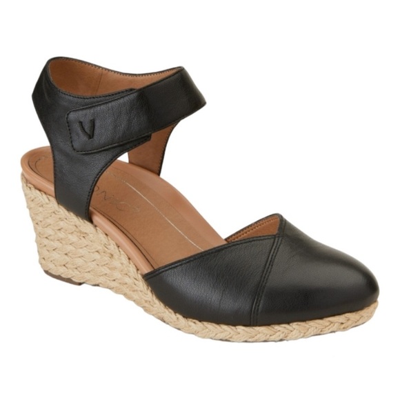 Vionic | Shoes | Vionic Loika Womens Comfort Wedge In Black 1 | Poshmark